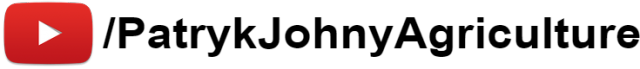 Logo JD i nazwa kanału YT - koszulki męskie w PatrykJohnyAgriculture